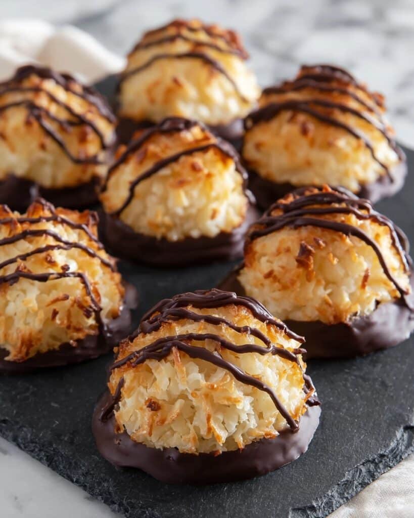 Chewy Coconut Macaroons - 5-Ingredient Delight