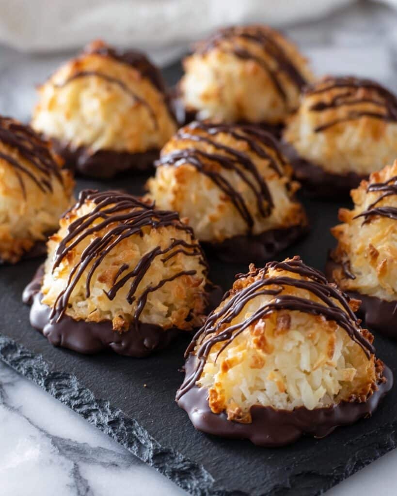 Chewy Coconut Macaroons - 5-Ingredient Delight